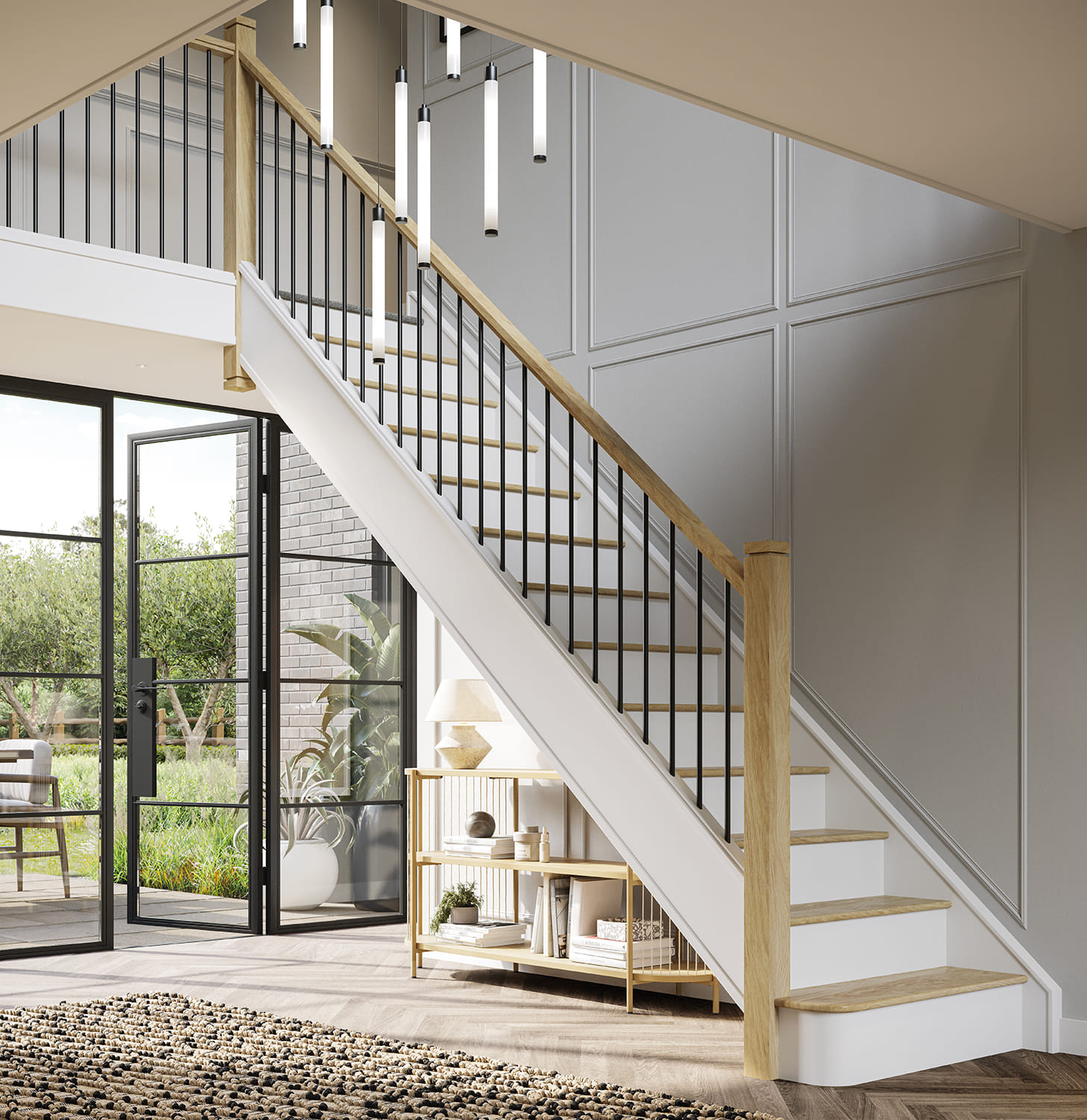 Oak Staircase Design | Neville Johnson