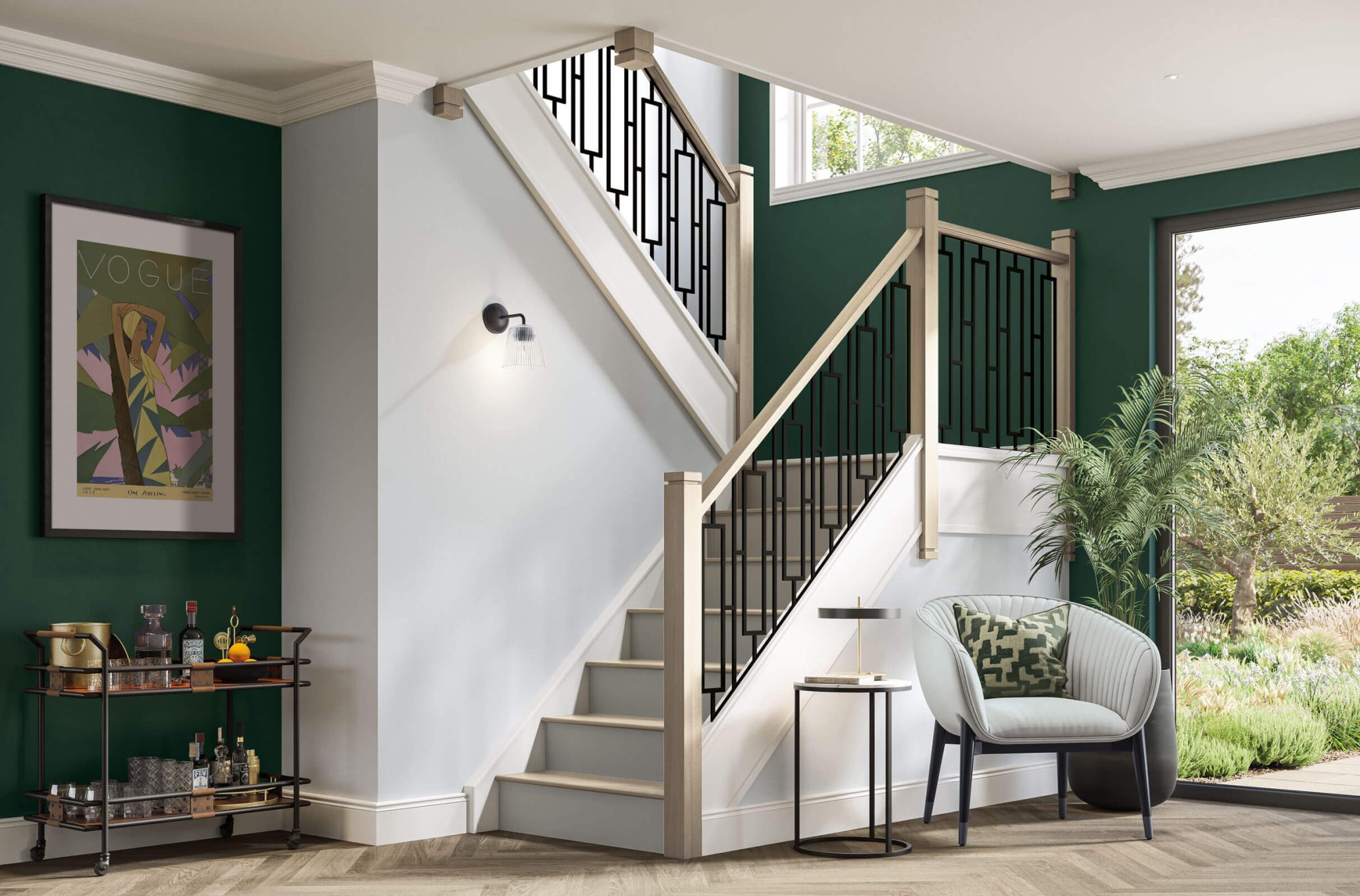 Bespoke Metal Staircase | Steel Staircase Ideas | Neville Johnson