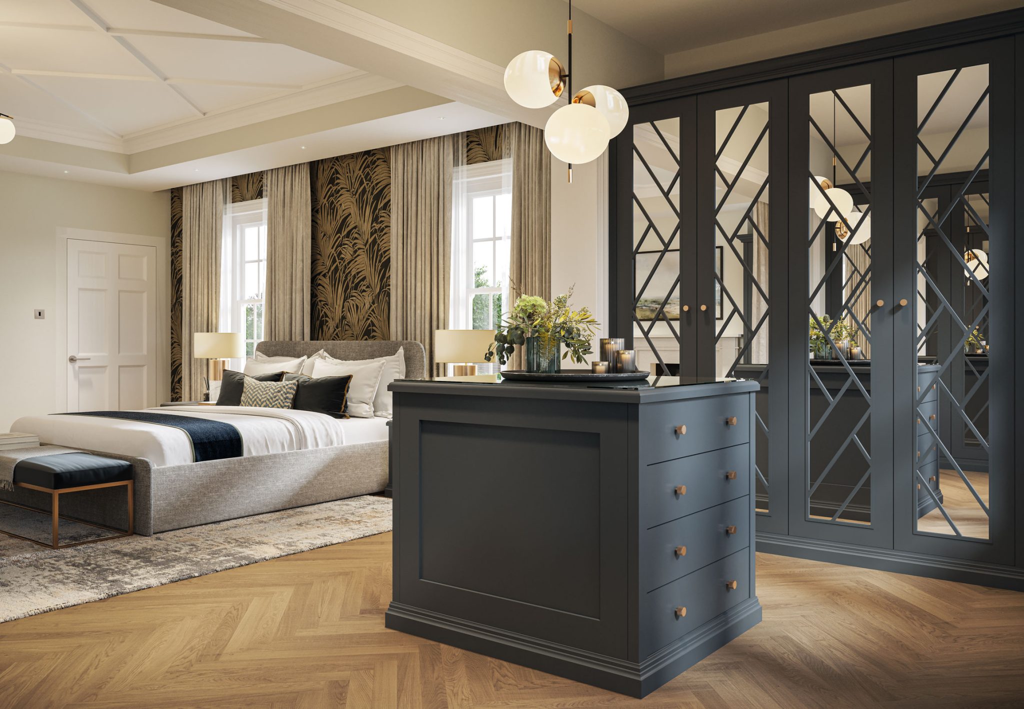 Bedroom Fretwork Door Designs | As Seen In The Times | Neville Johnson