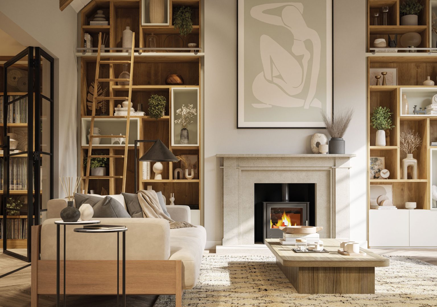 The Scandinavian Affect: A Luxury Bespoke Living Space - Neville Johnson