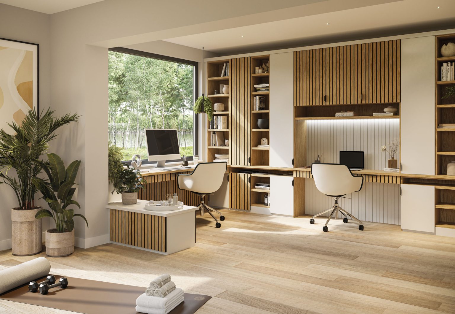 The Perfect Balance: Introducing the Multifunctional Dual Home Office ...