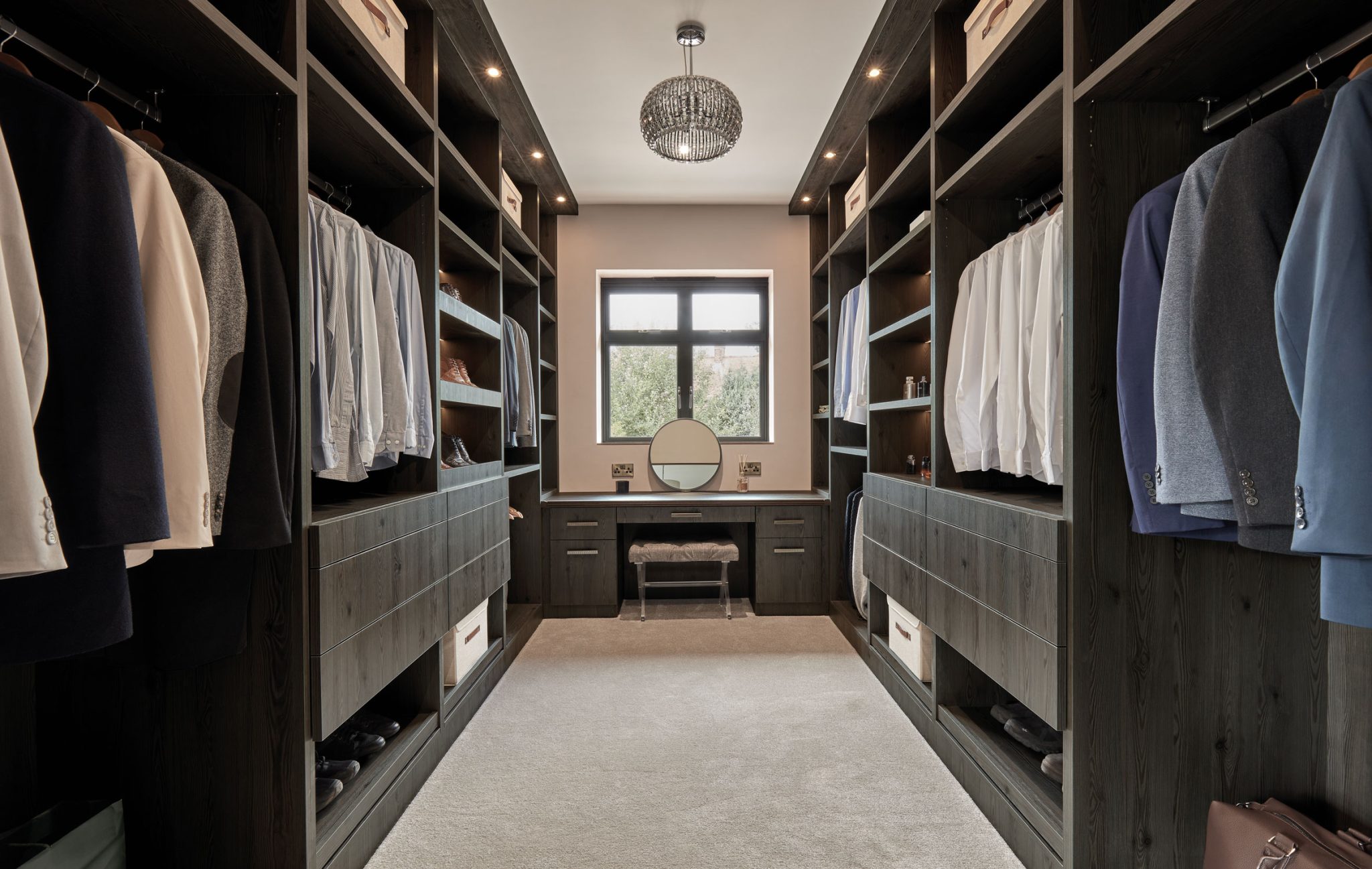 Bespoke Gentlemen's Dressing Room | Fitted Dressing Rooms | Neville Johnson