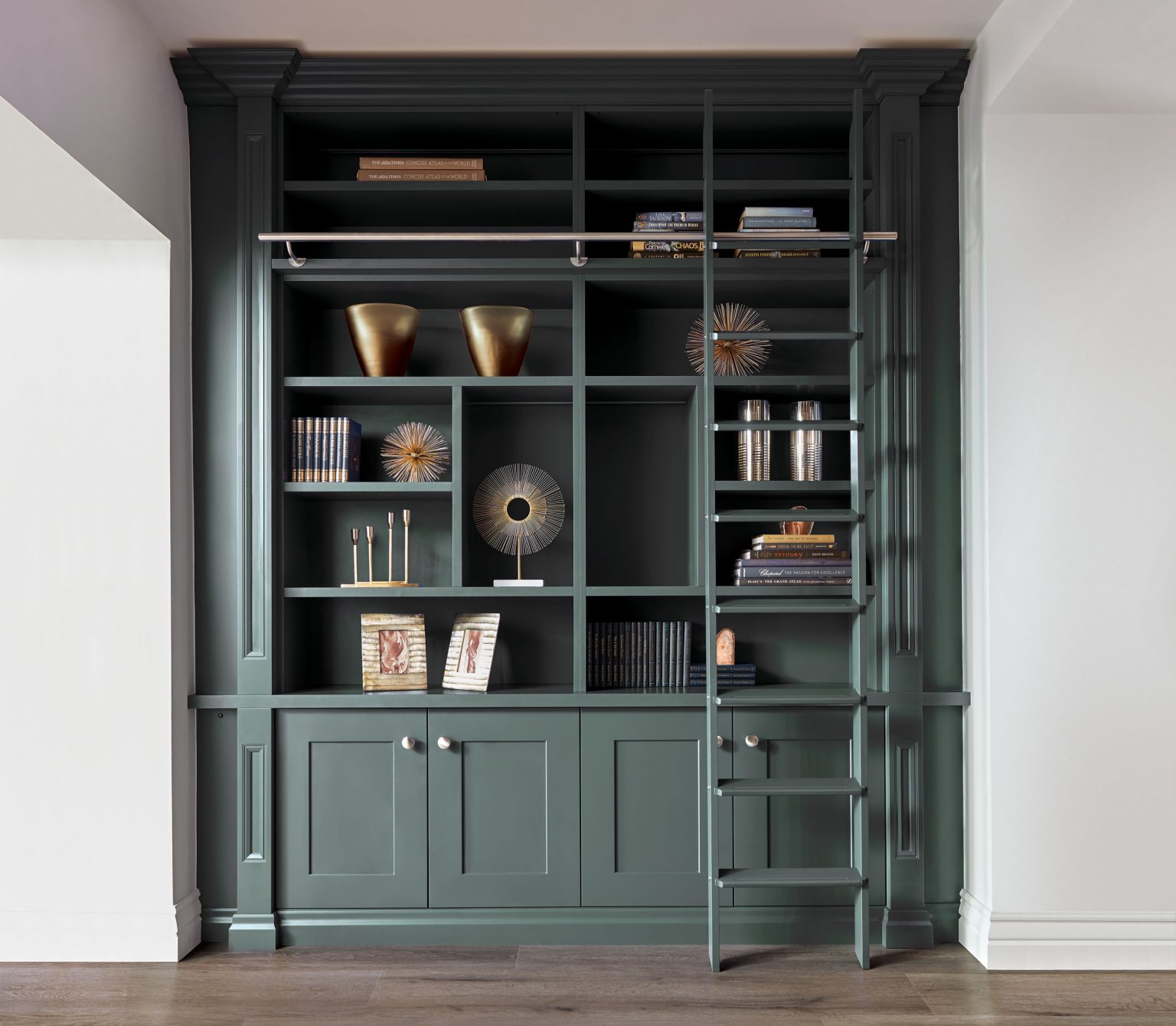 Fitted Libraries | Fitted Library Furniture | Neville Johnson
