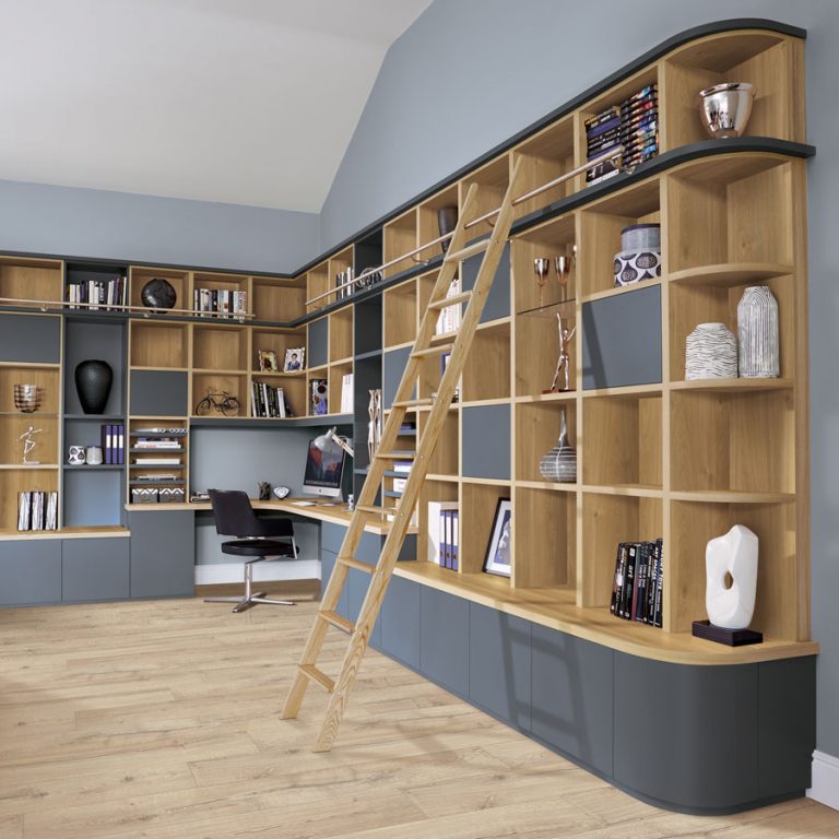 Fitted Libraries | Fitted Library Furniture | Neville Johnson
