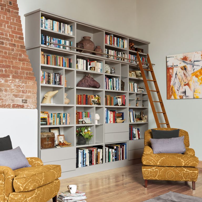 Fitted Libraries | Fitted Library Furniture | Neville Johnson