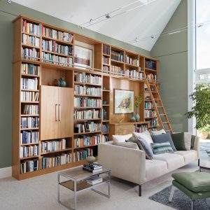 Fitted Libraries | Fitted Library Furniture | Neville Johnson