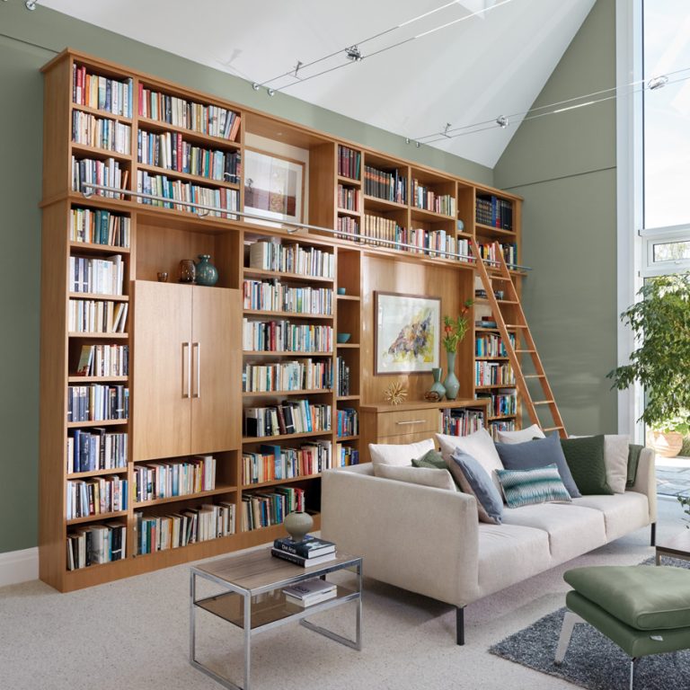 Fitted Libraries | Fitted Library Furniture | Neville Johnson