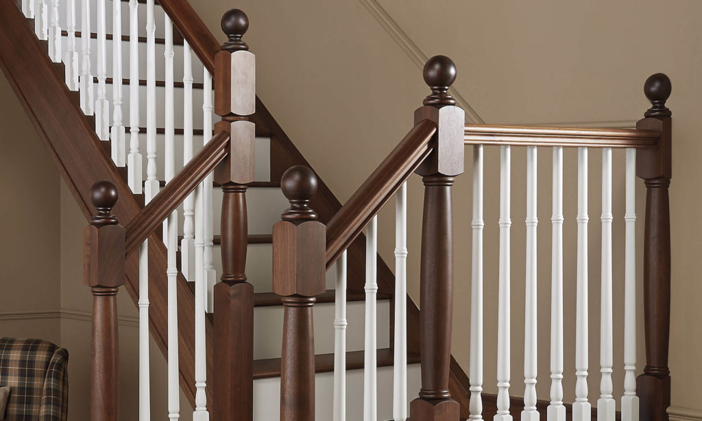 Classic Walnut Staircase | Walnut Stairs | Neville Johnson