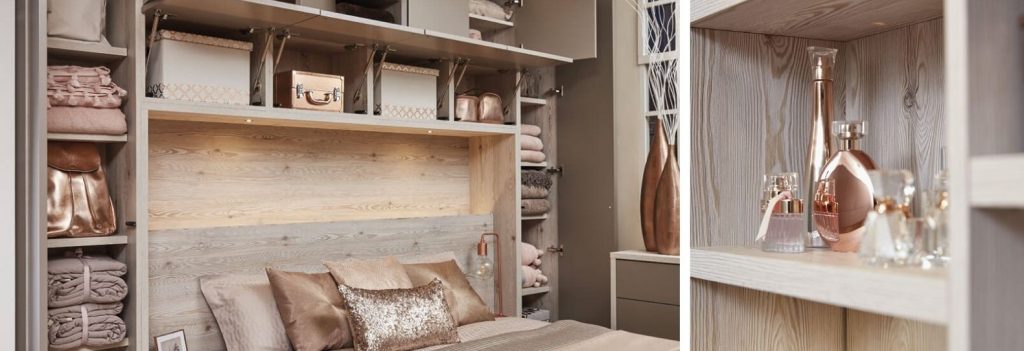 Over Bed Storage Ideas | Over Bed Wardrobes | Neville Johnson